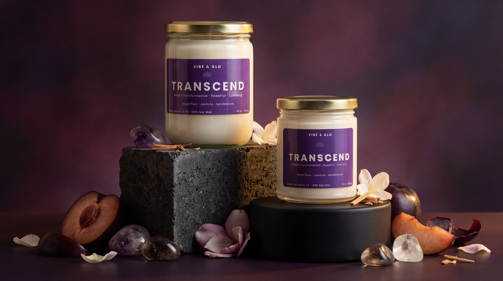 Bold Candles & Home Fragrances | Vibe & Glo Candle Studio